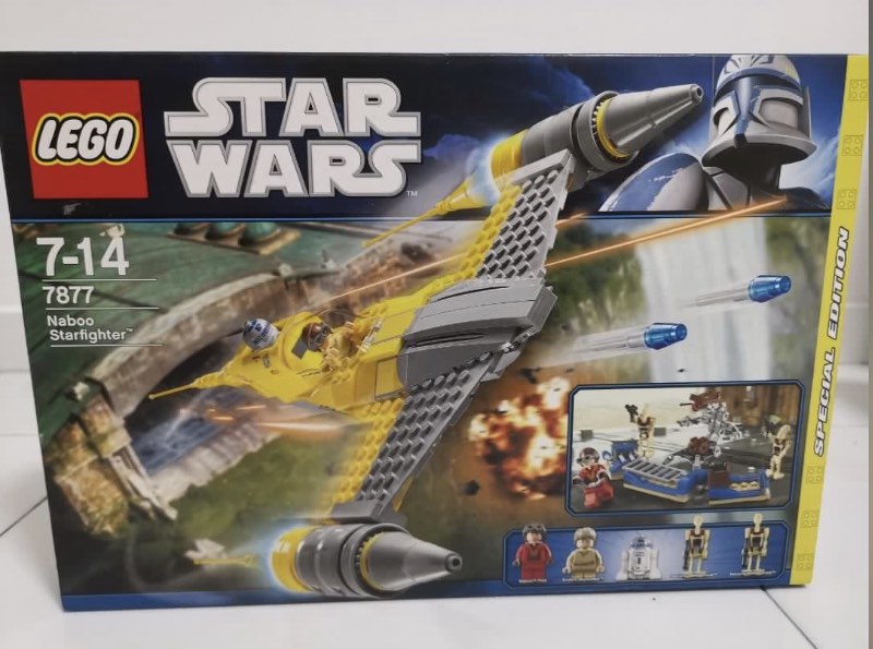 [Special Limited Edition] Lego Star Wars Naboo Star Fighter 7877 ...