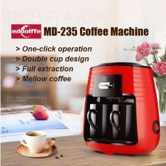 (SPECIAL SALE) Premium American Coffee Machine/Coffee Maker with 2-cup ...