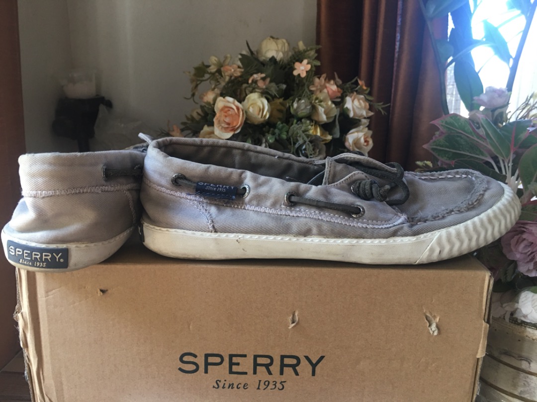 Sperry Super Comfy Shoes in light grey, Women's Fashion, Footwear ...