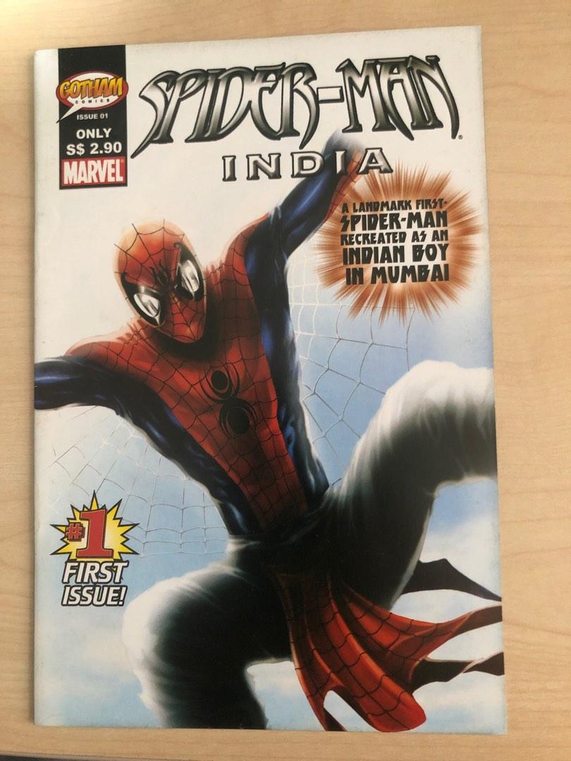 Spider-Man India #1 Gotham Variant (The Actual First App. Of Spider-Man ...
