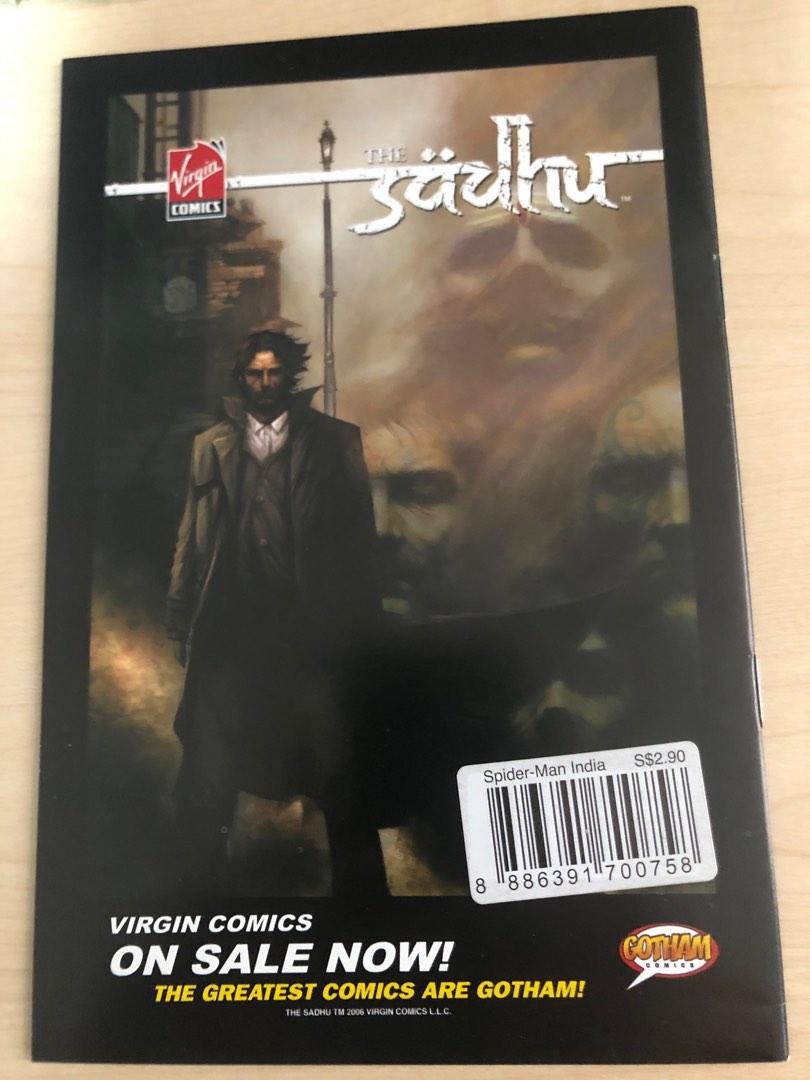 Spider-Man India #1 Gotham Variant (The Actual First App. Of Spider-Man ...