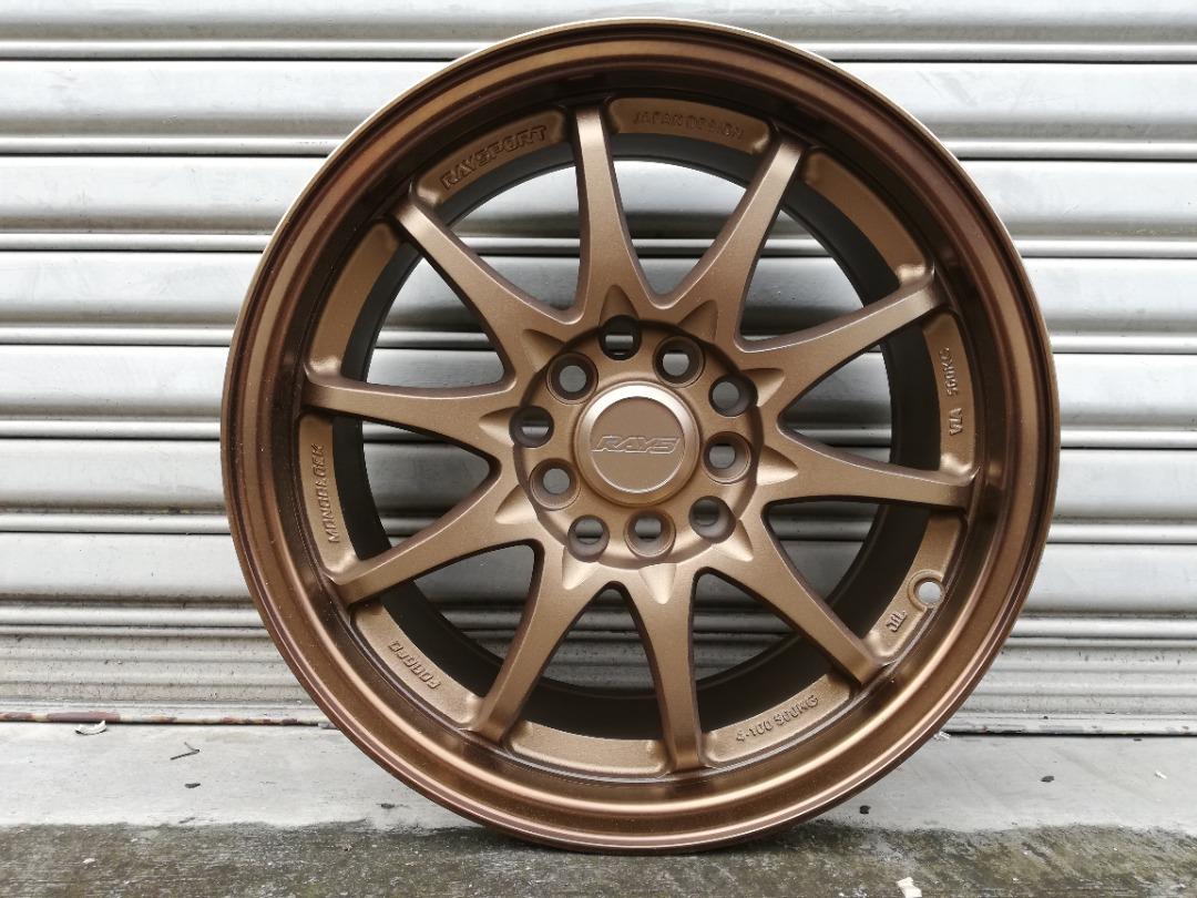 sport rim CE28 thailand 15 inch lubang 10, Auto Accessories on Carousell