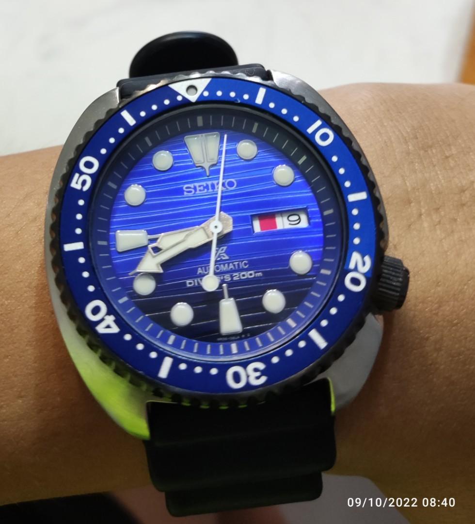 SRPC91K1 save the ocean Seiko turtle, Luxury, Watches on Carousell