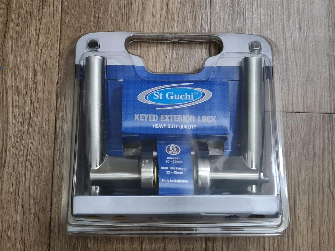 St Guchi SGTL-6511 Lockset, Furniture & Home Living, Security & Locks ...