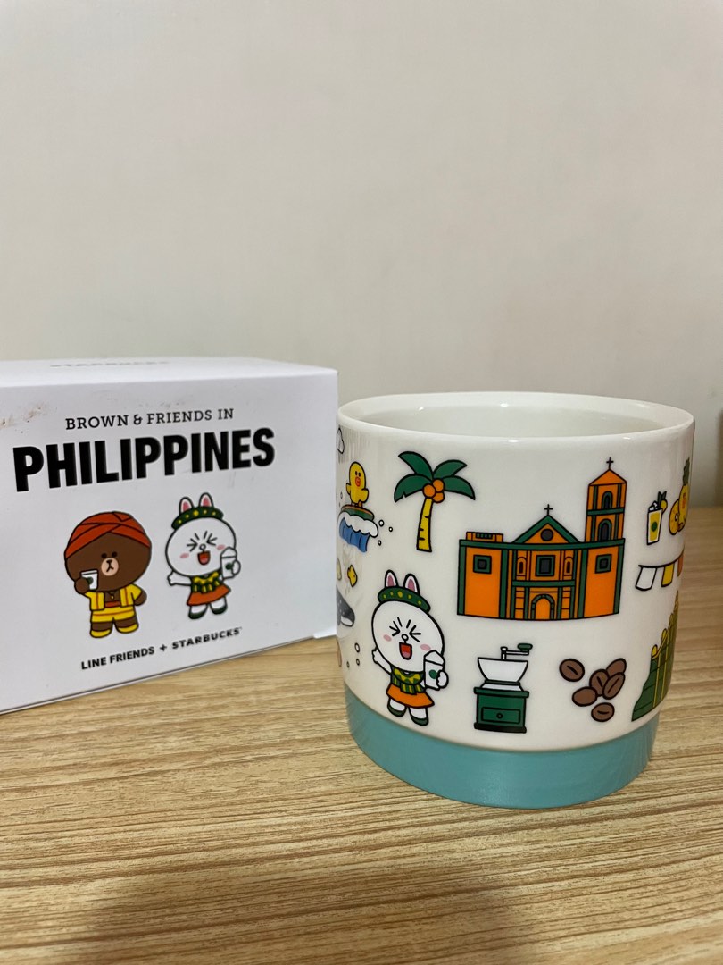 Starbucks LINE Friends Mug, Furniture & Home Living, Kitchenware ...