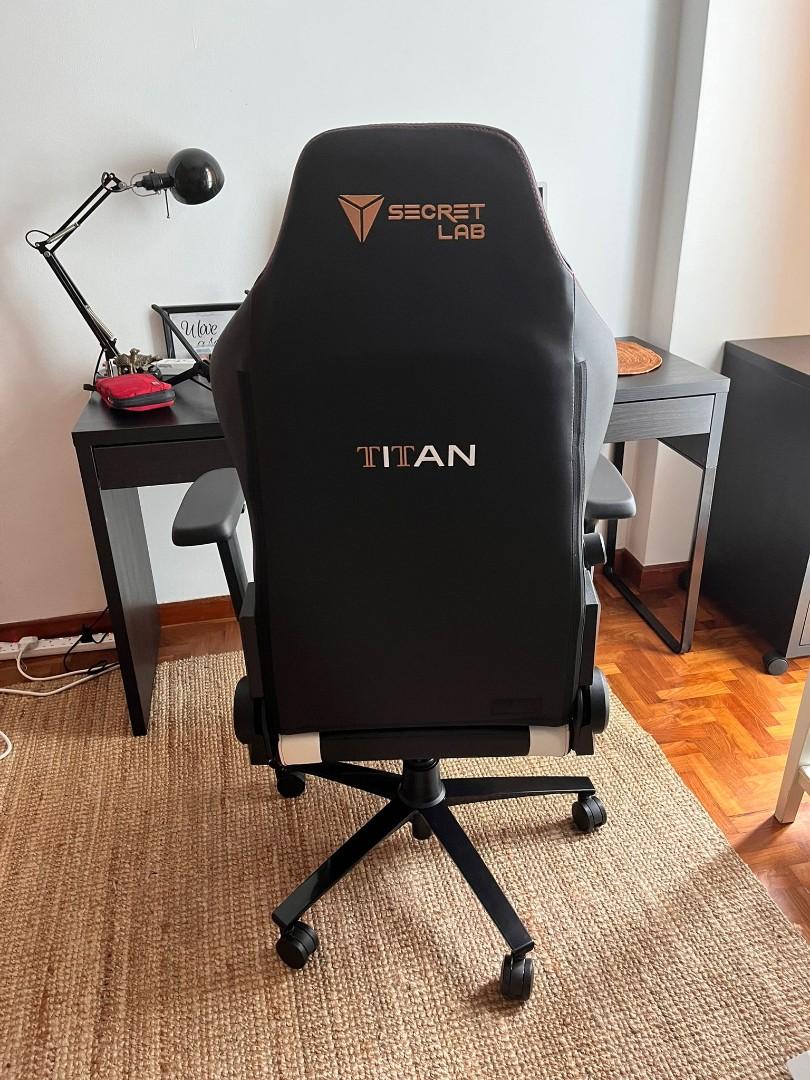 Study Table and Secret Lab Chair Set, Furniture & Home Living ...