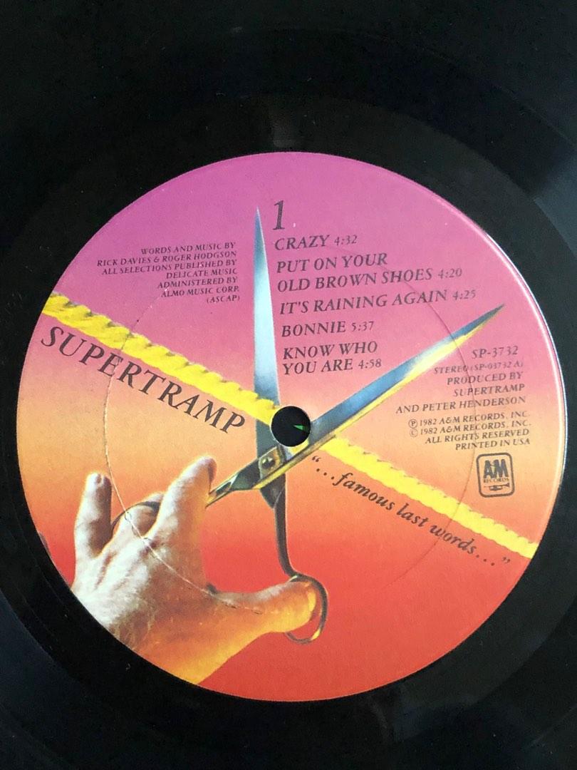 Supertramp band, Hobbies & Toys, Music & Media, Vinyls on Carousell