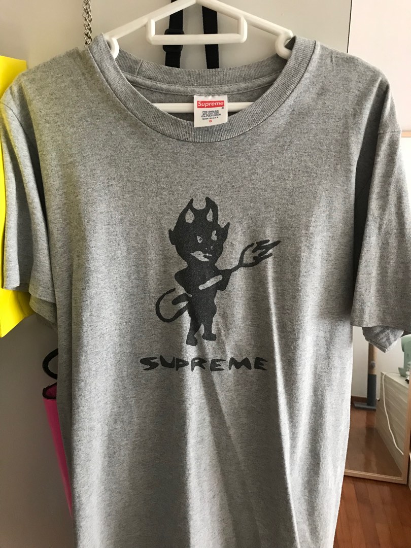 Supreme Devil t, Men's Fashion, Tops & Sets, Tshirts & Polo Shirts on ...
