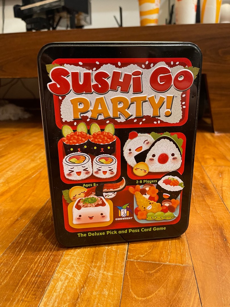 Sushi Go Party (Authentic Metal Tin), Hobbies & Toys, Toys & Games on ...
