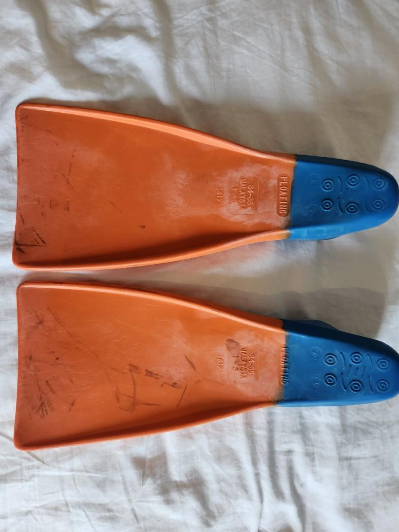 Swimming flipper, Sports Equipment, Sports & Games, Water Sports on ...