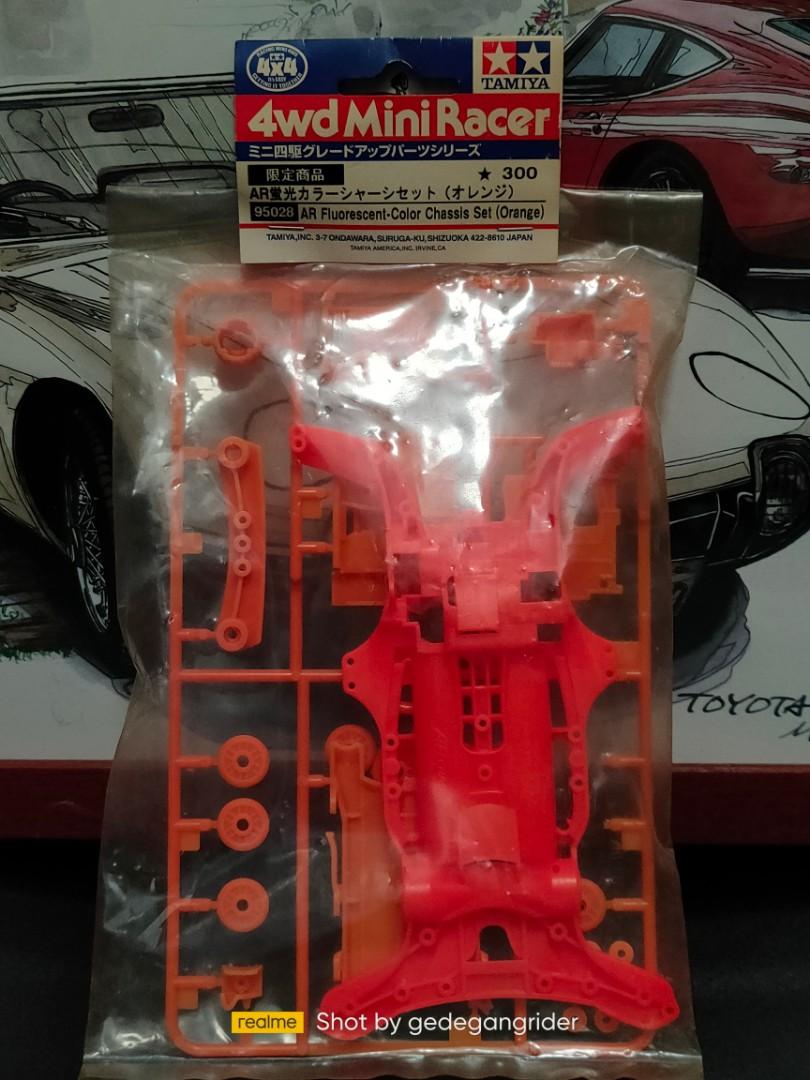 TAMIYA AR Chassis Set Fluorescent-Color for Mini 4WD, Hobbies & Toys ...