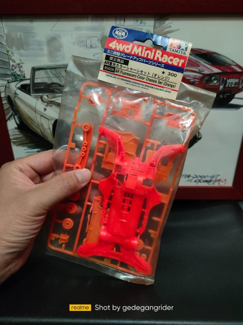 TAMIYA AR Chassis Set Fluorescent-Color for Mini 4WD, Hobbies & Toys ...