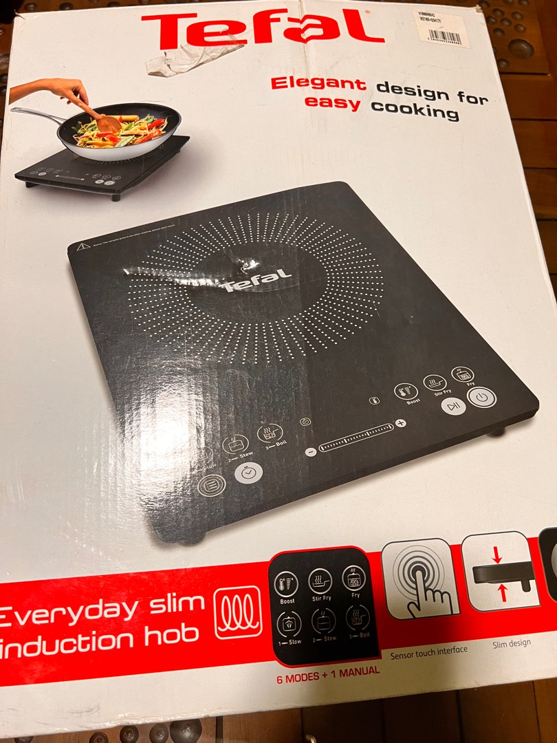 Tefal slim induction hob, TV & Home Appliances, Kitchen Appliances ...