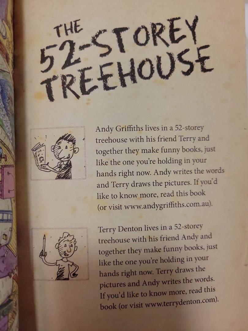 The 52-Storey Treehouse - By Andy & Terry, 興趣及遊戲, 書本 & 文具, 小說及非小說 ...