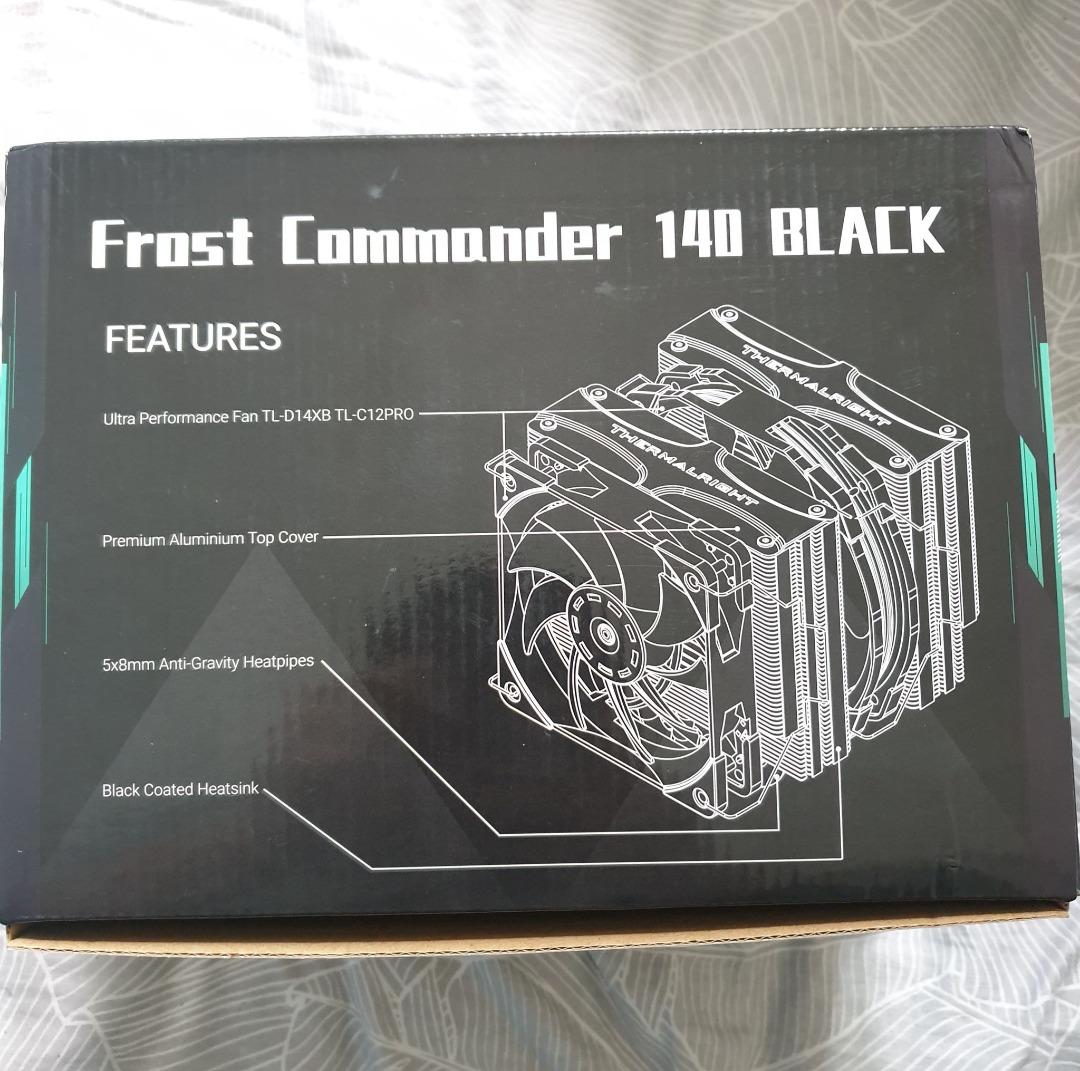 CPU Cooler ThermalRight Frost Commander (FC) 140 Black - Dual Tower, Computers & Tech, Parts ...