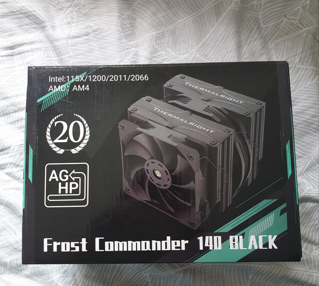CPU Cooler ThermalRight Frost Commander (FC) 140 Black - Dual Tower ...