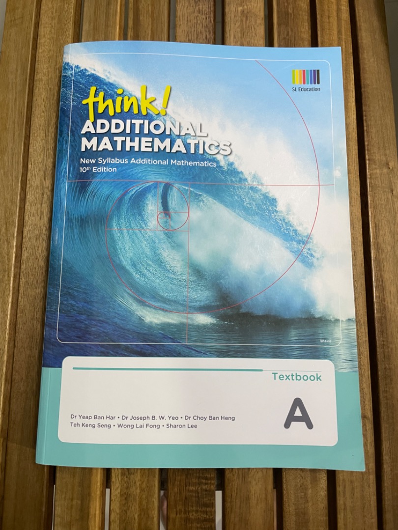 Think! Additional Math Textbook A 10th Edition, Hobbies & Toys, Books & Magazines, Textbooks on ...
