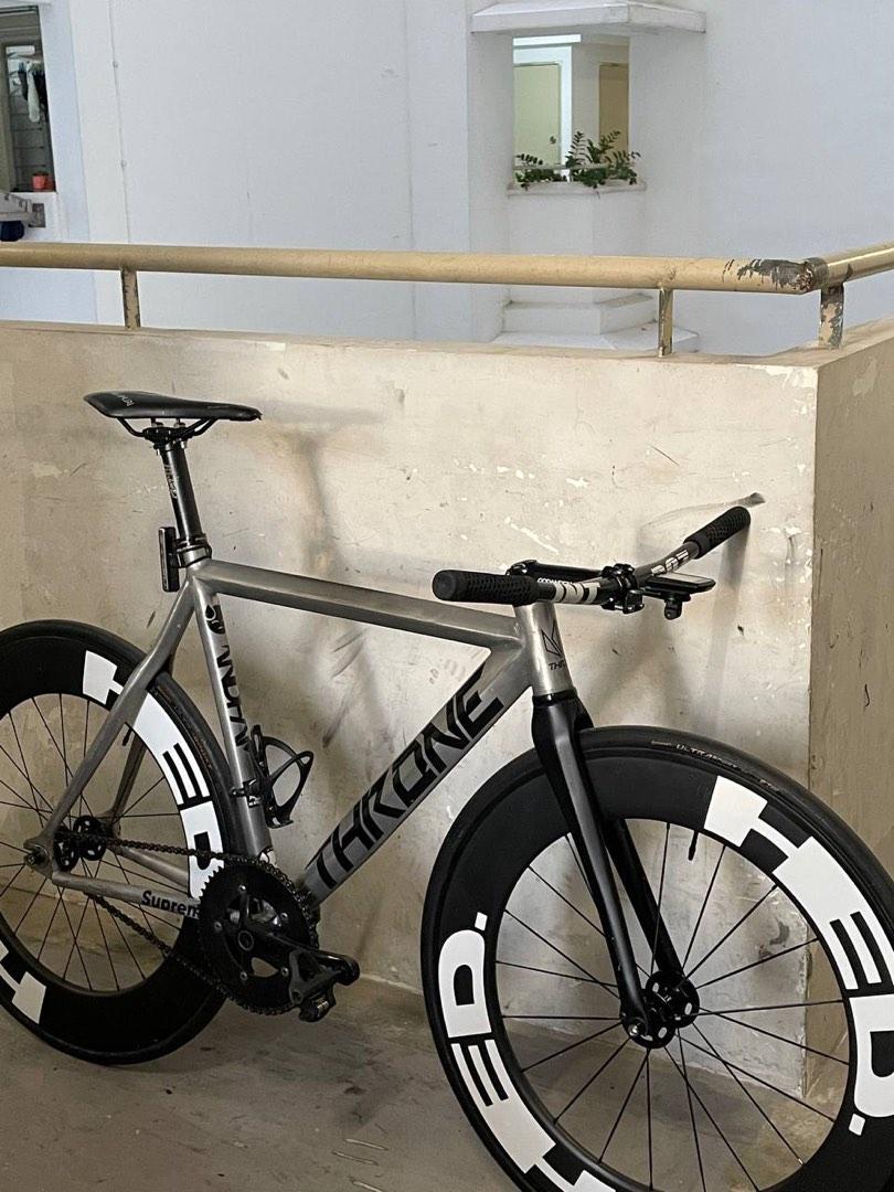 Throne Supreme Lo Track Fixie frameset, Sports Equipment, Bicycles ...