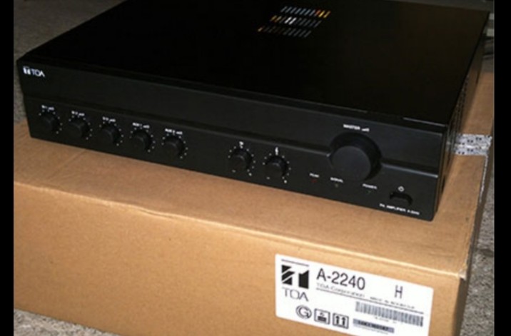 TOA A-2240 240w Mixer Amplifier, Audio, Soundbars, Speakers & Amplifiers on Carousell
