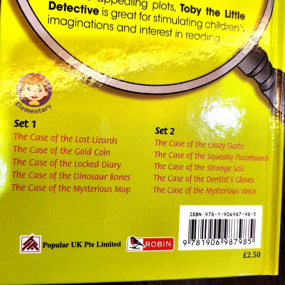 Toby the Little Detective Full Series (10 Books), Hobbies & Toys, Books ...
