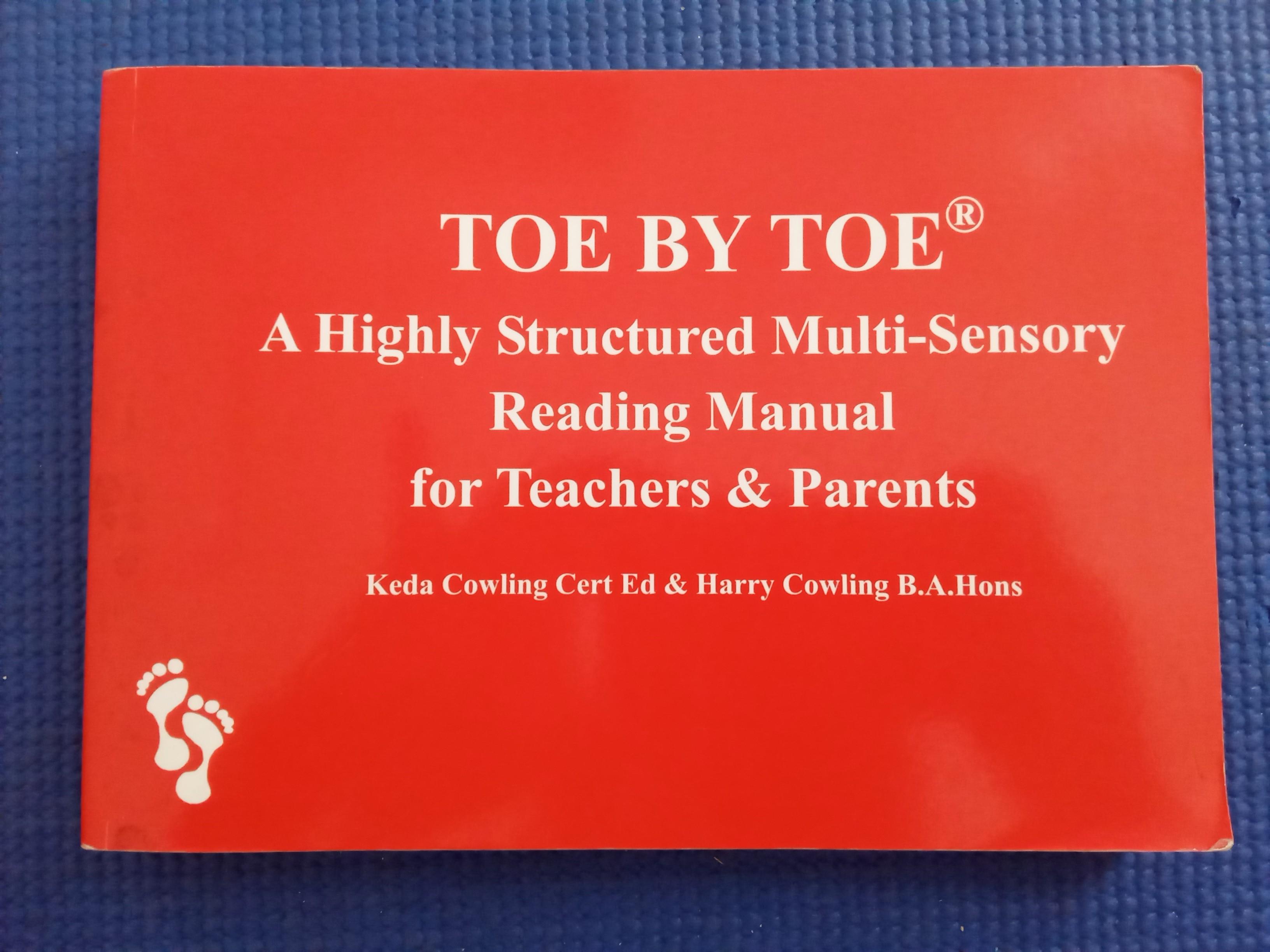 Toe by Toe A highly structured multi-sensory reading manual for ...