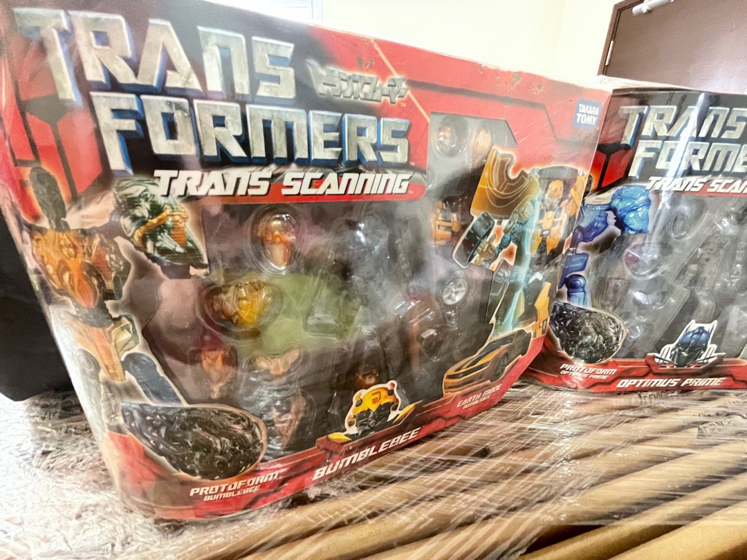 Transformers movie Trans Scanning optimus prime & bumblebee, Hobbies ...