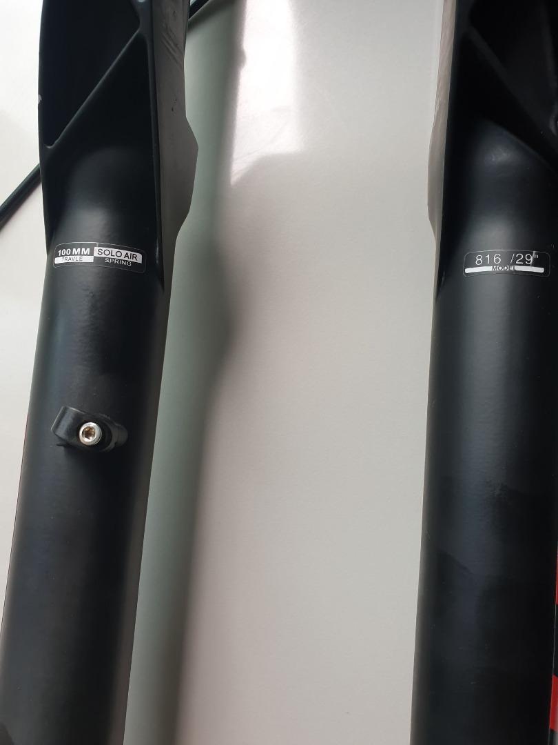 Trinx x7 29" Magnesium front fork suspension, Sports Equipment ...
