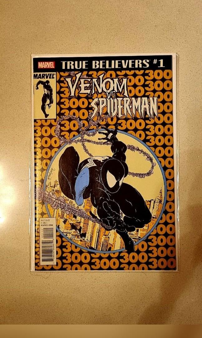 True Believers Venom Spider-man ASM #300 Reprint Marvel Comics Todd ...