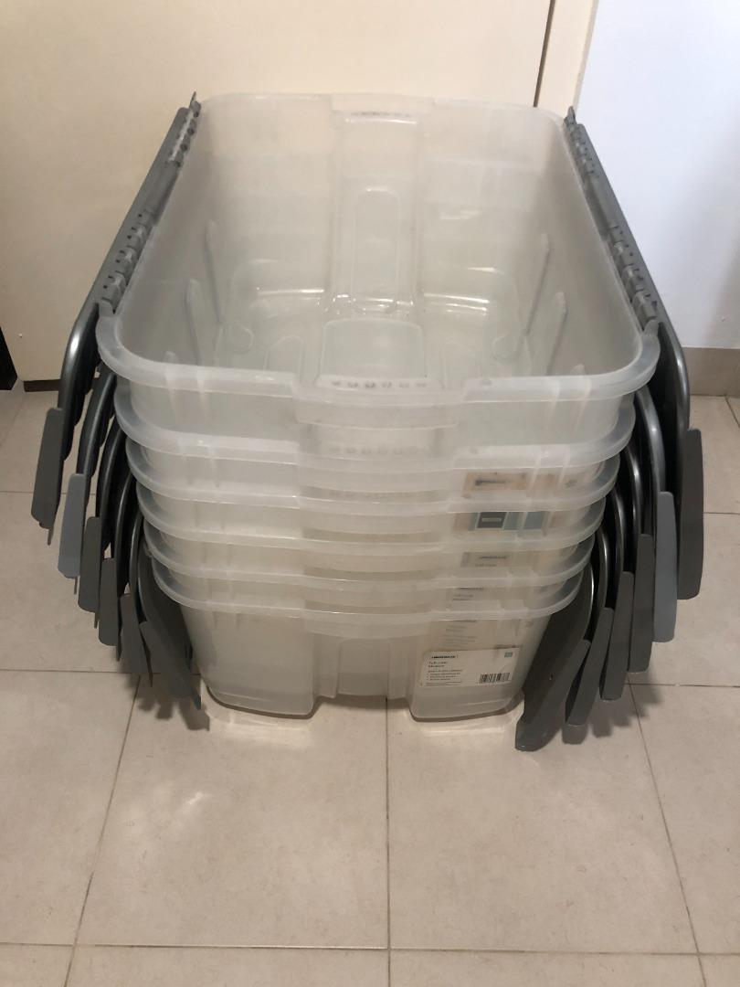 Tuff Crate plastic storage boxes for sale, Furniture & Home Living ...