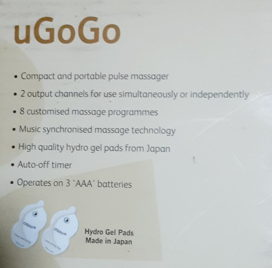 OSIM uGoGo, Health & Nutrition, Massage Devices on Carousell