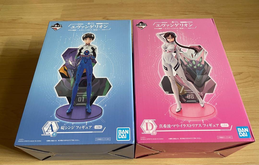 uji - Evangelion - EVA Pilots Assemble prize A and D, Hobbies & Toys ...