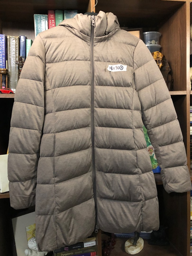 UNIQLO Winter Trench Jacket Puffer Coat, Women's Fashion, Coats ...