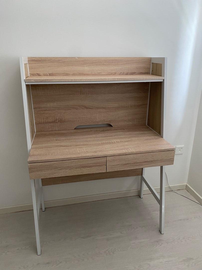 Vhive Study table Scandinavian Study table with shelves Home Furniture ...