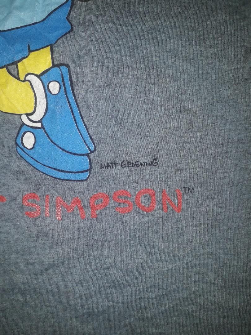 Vintage bart Simpson, Men's Fashion, Tops & Sets, Tshirts & Polo Shirts ...