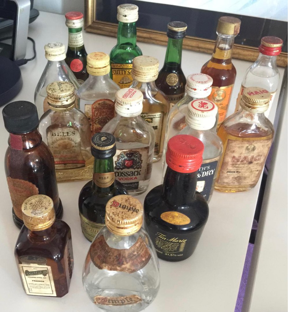 Vintage mini liquor, Hobbies & Toys, Memorabilia & Collectibles ...