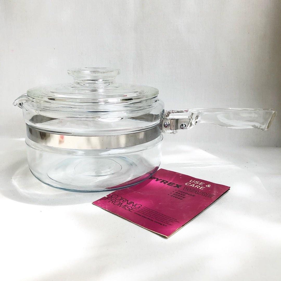 Vintage Pyrex Sauce Pan, Furniture & Home Living, Kitchenware ...