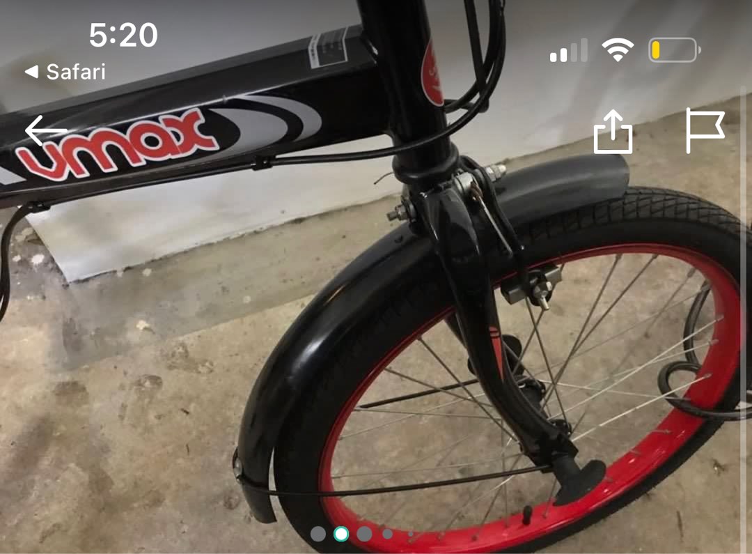 VMAX foldable bicycle, Sports Equipment, Bicycles & Parts, Bicycles on ...