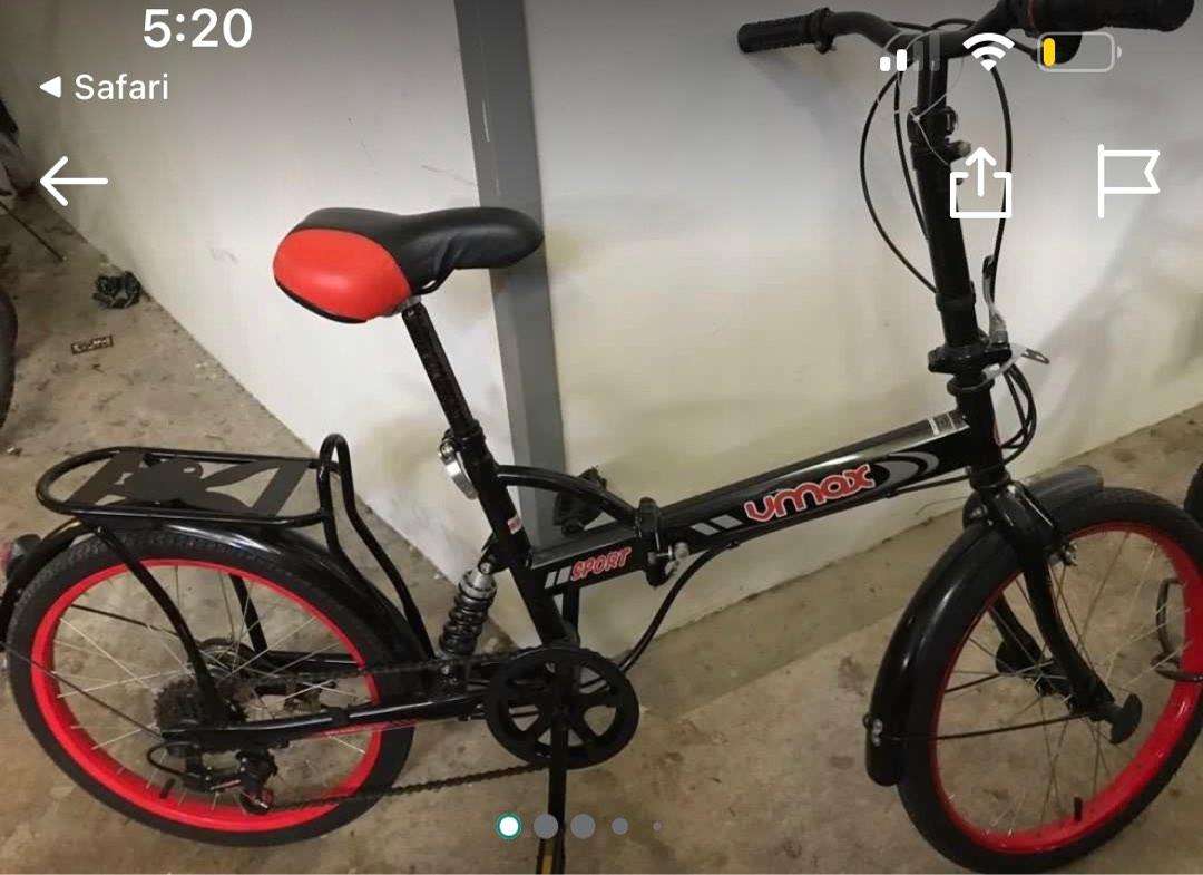 VMAX foldable bicycle, Sports Equipment, Bicycles & Parts, Bicycles on ...