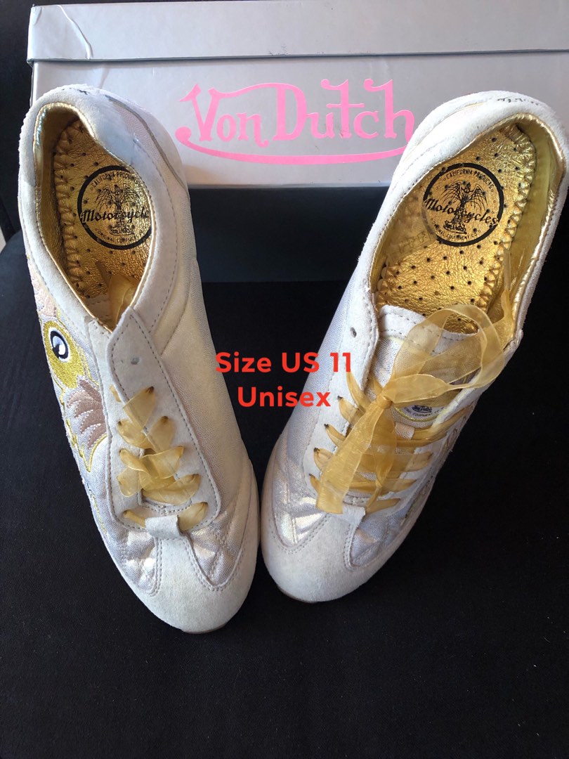 Von Dutch Sneakers US 11, Women's Fashion, Footwear, Sneakers on Carousell
