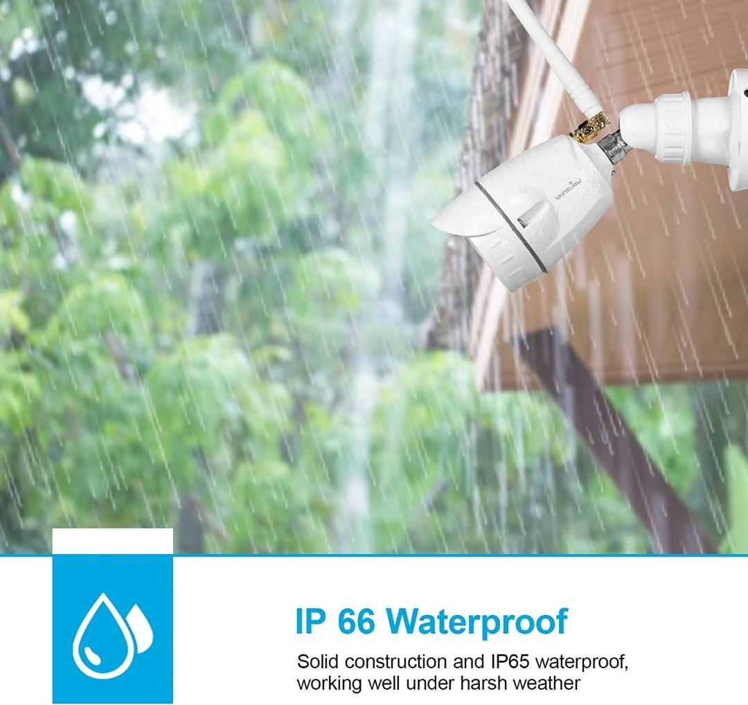 wansview Outdoor Security Camera, wansview 1080P Wireless WiFi Home ...