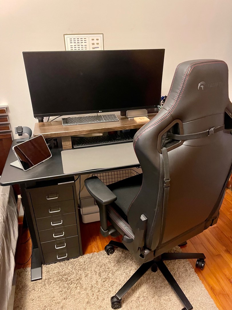 WFH set-up, Furniture & Home Living, Furniture, Tables & Sets on Carousell