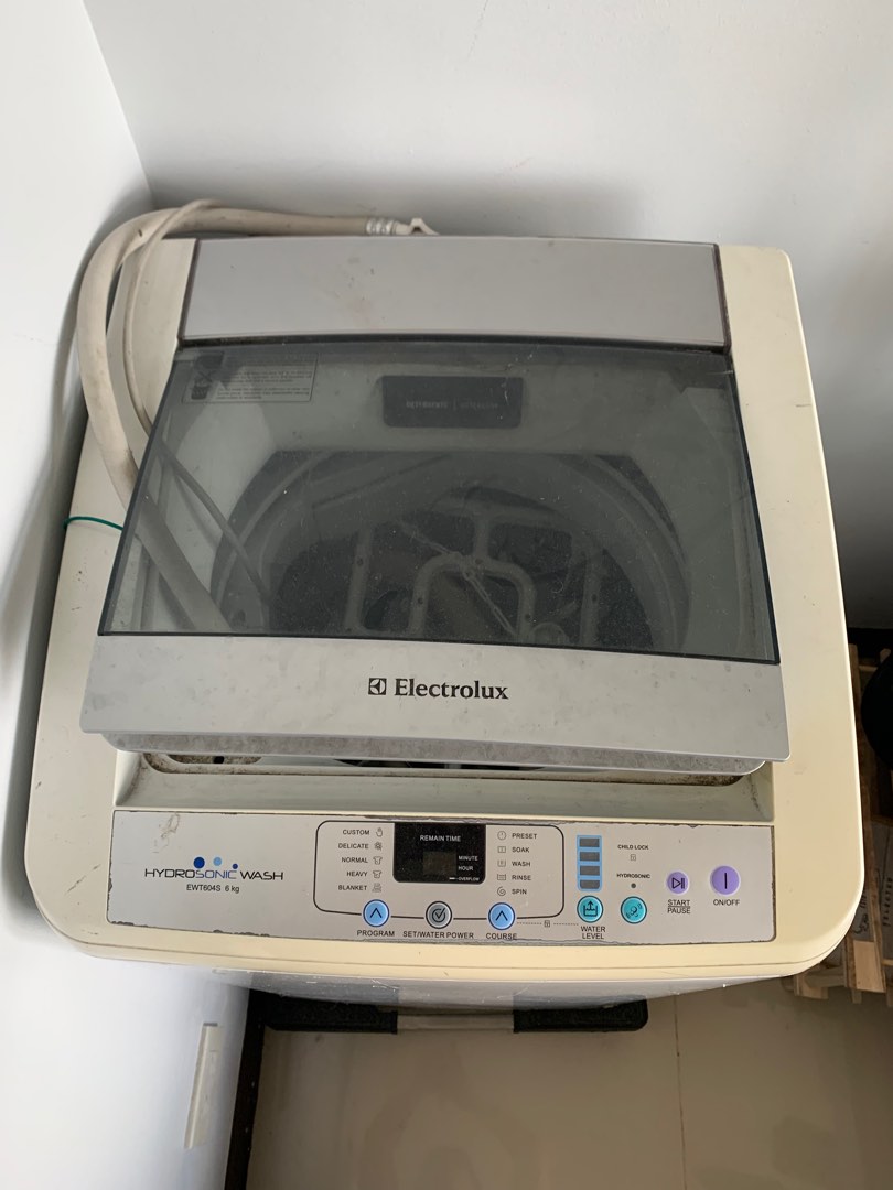 Whirlpool Automatic Washing Machine EWT604S Hydrosonic Wash 6kg, TV ...