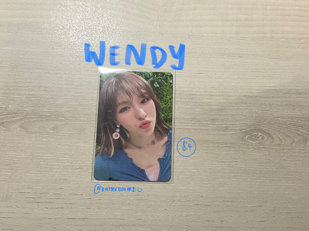 WTS red velvet rv wendy pc, Hobbies & Toys, Memorabilia & Collectibles ...