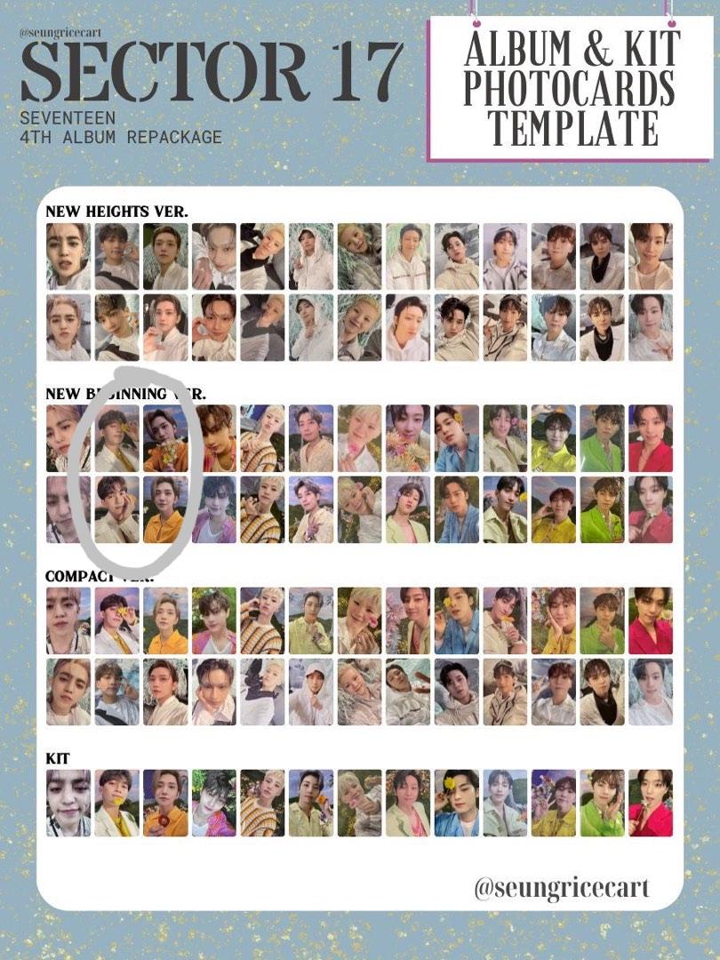 WTT Seventeen svt sector 17 pc, Hobbies & Toys, Memorabilia & Collectibles, K-Wave on Carousell