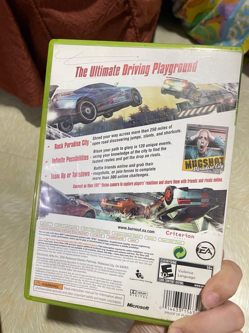 XBOX 360 Games NTSC, NTSC-J (Gear of War, Burnout Paradise, Dragonball ...