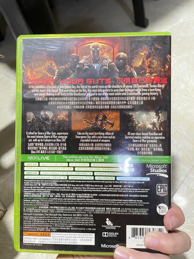 XBOX 360 Games NTSC, NTSC-J (Gear of War, Burnout Paradise, Dragonball ...