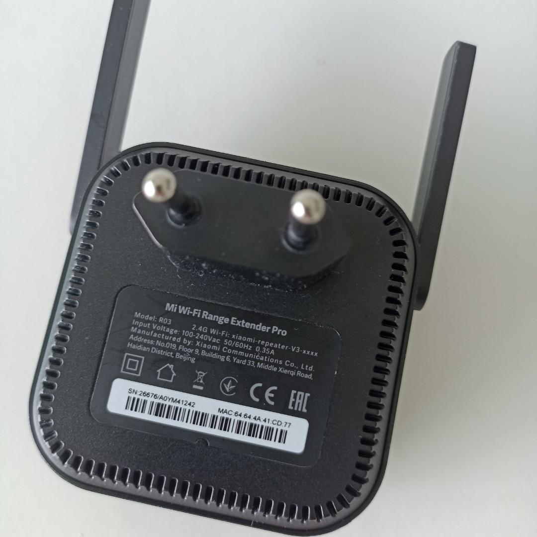 Xiaomi Wifi Range Extender Pro v3, Computers & Tech, Parts ...