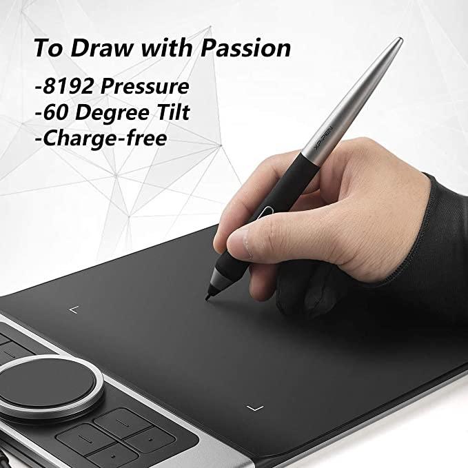 XP-PEN Deco Pro Medium Drawing Tablet, 11x6 Inch Ultrathin Graphics ...