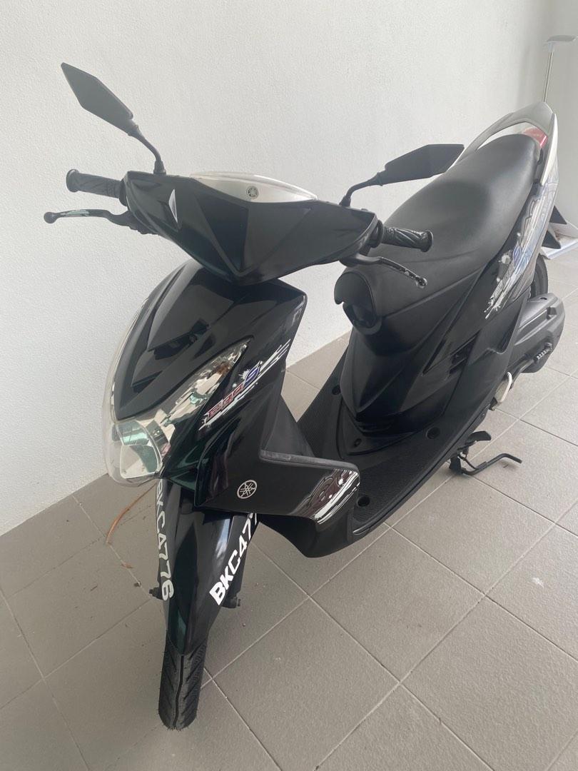 Yamaha EGO S Black, Motorbikes on Carousell