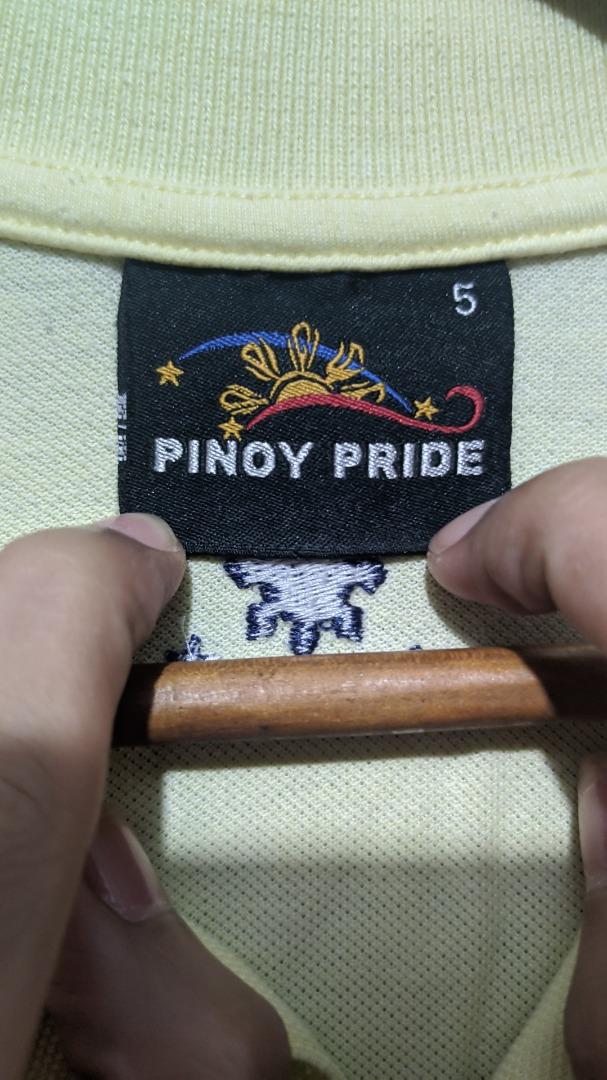 Yellow Philippine Map Logo Polo Shirt, Men's Fashion, Tops & Sets ...